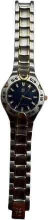 Givenchy Montre &agrave; quartz vintage Pre-owned bicolore - Femme - Pre-owned - Bleu - Taille: ONE Size