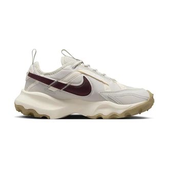 Nike Femme, Chaussures, Blanc, Taille: 38 1/2 EU Baskets &agrave; bout rond en synth&eacute;tique