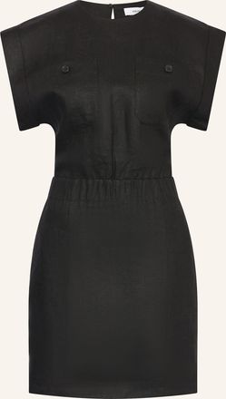 Reiss Reiss Leinenkleid Karly schwarz