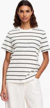 Arket Signature-T-Shirt -Schwarz