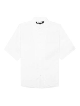 Neighborhood chemise &agrave; logo imprim&eacute; - Blanc