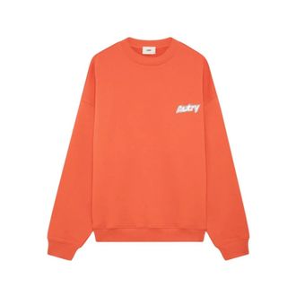 Autry Femme, Sweatshirts et sweats &agrave; capuche, Orange, Taille: 36 FR SweaT-shirts
