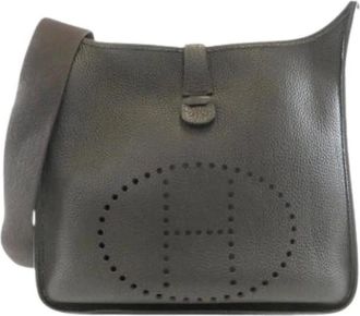 Herm&egrave;s Sac bandouli&egrave;re vintage doccasion - Femme - Pre-owned - Brun - Taille: ONE Size