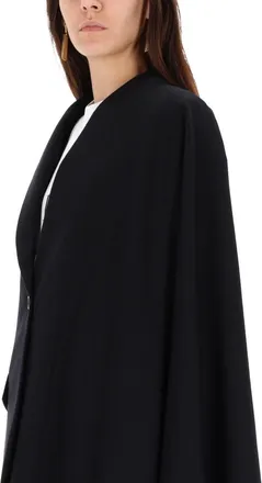 Moschino Virgin Wool Flannel Jacket - Black