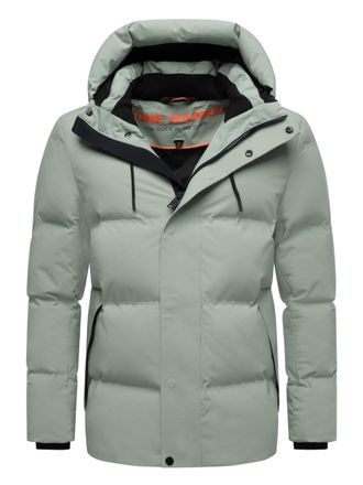 Stone Harbor Herren Winterjacke Taviaan mit Fleecekapuze & winddichtem Design