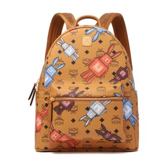 MCM Mcm, Femme, Sacs, Brun, Taille: ONE Size Stark Backpack