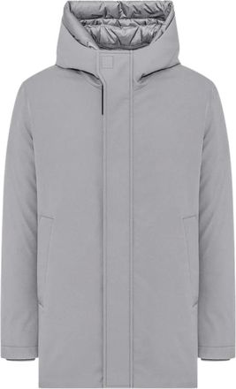 Duno Homme, Vestes, Gris, Taille: L Parka Beige avec Membrane Imperméable