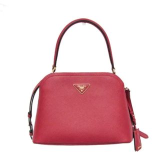 Prada Pre-owned Cuir sacs-prada - Femme - Pre-owned - Rouge - Taille: ONE Size