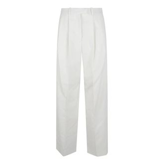 Givenchy Bundfaltenhose - - Trousers - Damen - Wei&szlig; - XS