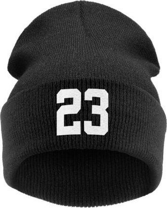 4sold Bonnet noir 23, Noir, taille unique