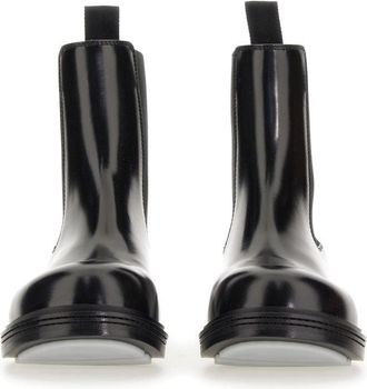 Bottega Veneta Fireman Chelsea Boot - Black