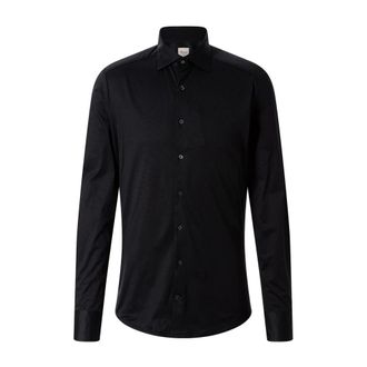 Stenstr&ouml;ms Chemise d&eacute;contract&eacute;e slim - Homme - Chemises - Noir - Taille: L
