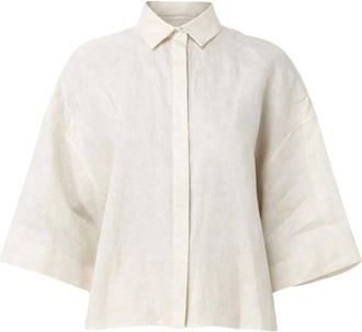 Max Mara Femme, Blouses et Chemises, Beige, Taille: 34 FR Chemises