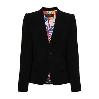 Dsquared2 Stylische Jacke - - Jackets - Damen - Schwarzk - XS