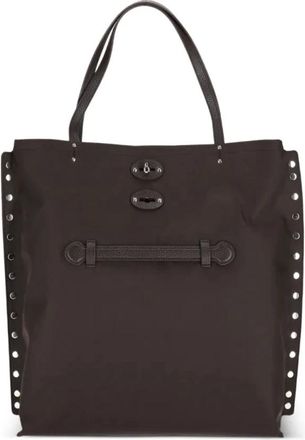 Zanellato Femme, Sacs, Brun, Taille: ONE Size A Spasso Rimboccata Tokyo Tote Bag