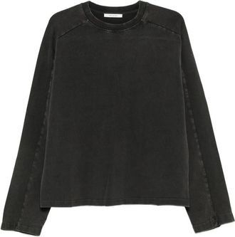 Entire studios Faded-effect Long-sleeve T-shirt