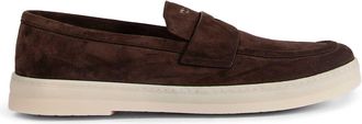 Prada Suede Leather Loafers