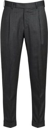 PT01 Pantalon &agrave; pinces en laine vierge