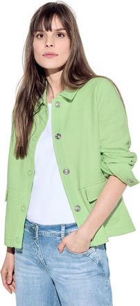 Cecil Damen B212152 Leichte Struktur-Jacke, Matcha Lime, L