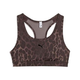 Puma Brassi&egrave;re de Sport &agrave; Soutien Moyen 4KEEPS Femme XS, Chocolate Brown