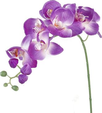 Vosarea Simulation Schmetterling Orchideen gefälschte Schmetterling Orchidee Hochzeit Mittelstücke dekorative künstliche Blumen (lila)