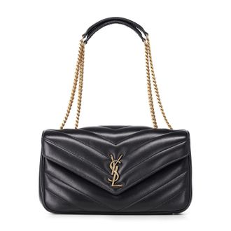 Saint Laurent Schultertasche Loulou aus Leder