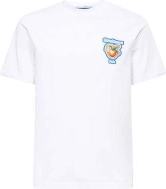 Casablanca T-shirt imprim&eacute; au dos - Homme - Tops - Blanc - Taille: 2XL