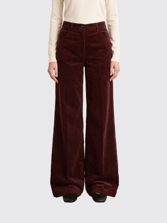 Aspesi Ausgestellte Samthose mit mittlerer Taille