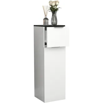 VCM Badm&ouml;bel Midischrank Badschrank Donali