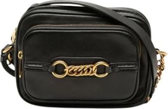 Burberry Sac bandouli&egrave;re doccasion - Femme - Pre-owned - Noir - Taille: ONE Size