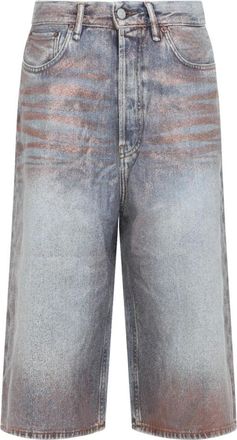 Acne Studios Femme, Shorts, Bleu, Taille: 36 FR Short en denim
