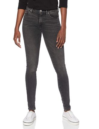 Tommy Hilfiger Damen Como Skinny Rw Rose Straight Jeans, Blau (Rose 1cs), W27/L34