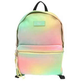 Jimmy Choo London Pre-owned Canvas Backpack - - Pre-owned - Damen - Mehrfarbig - ONE SIZE