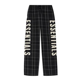 Fear of God Flanell-Loungehose - - Trousers - Herren - Schwarzk - L