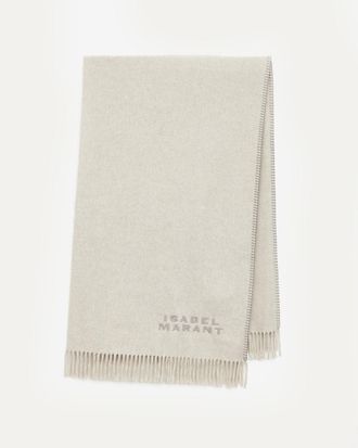 Isabel Marant Echarpe Carmel - Femme - Gris Clair - - Isabel Marant