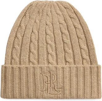 Lauren Ralph Lauren M&uuml;tze 454P23505001 Dunkelbeige