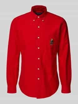 Polo Ralph Lauren Custom Fit Freizeithemd mit Motiv-Stitching