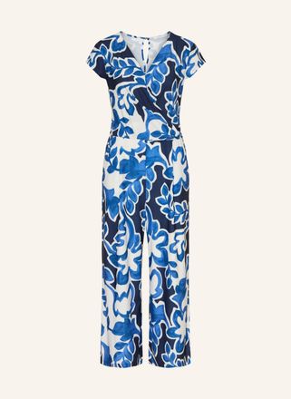 Betty&Co Betty&Co Jumpsuit In Wickeloptik blau