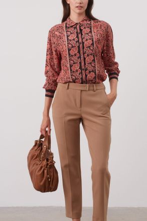 Gerard Darel Chemise &agrave; motif cachemire - CAMERON - Rose