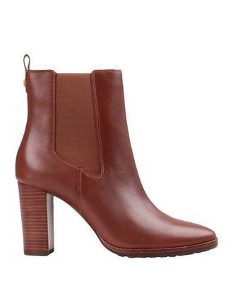 Ralph Lauren MYLAH BURNISHED LEATHER BOOTIE