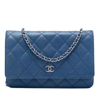 Chanel Pre-owned Wallet on Chain - - Pre-owned - Damen - Blau - ONE SIZE
