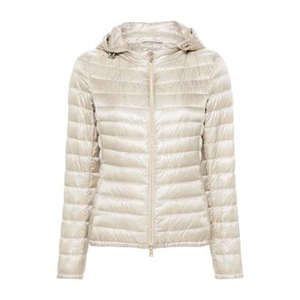 Herno Femme, Vestes, Beige, Taille: 44 FR Manteau matelass&eacute; beige rembourr&eacute; avec capuche amovible