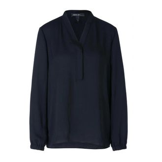 Marc Cain Weite Bluse in Mitternachtsblau - - Blouses & Shirts - Damen - Blau - M