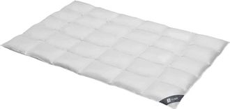 Spessarttraum Bettdecke Silber, 155x200cm, Daunenbettdecke, Ganzjahresdecke normaler W&auml;rmebedarf, 100% Daunen, Made in Germany, Oekotex, Nomite, Allergiker geeignet