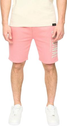 Crosshatch Kensby Shorts f&uuml;r Herren (Pink)