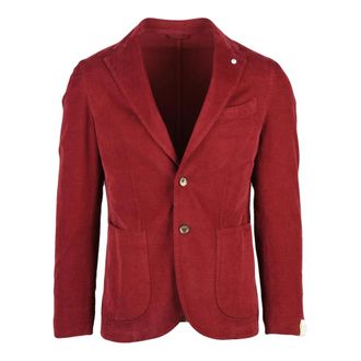 L.B.M. 1911 Giacca in Fustagno - - Jackets - Herren - Rot - S