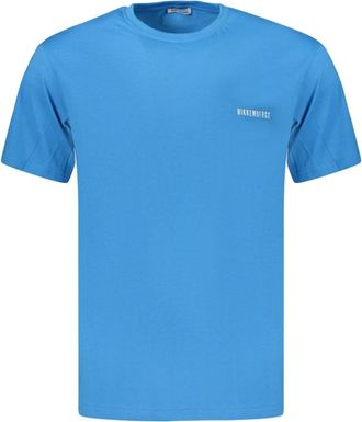 Dirk Bikkembergs Homme, Tops, Bleu, Taille: M T-shirt &agrave; manches courtes Pupino Bikkembergs