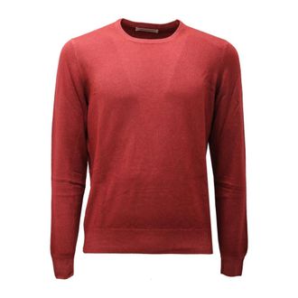La Fileria Kaschmirpullover 1968Ae Made in Italy - - Knitwear - Herren - Rot - XL