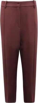 Elisabetta Franchi Femme, Pantalons, Rouge, Taille: 42 FR Pa12556E2 Pantalons