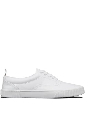 Thom Browne Sneakers mit Ripsband-Schlaufe - Weiß